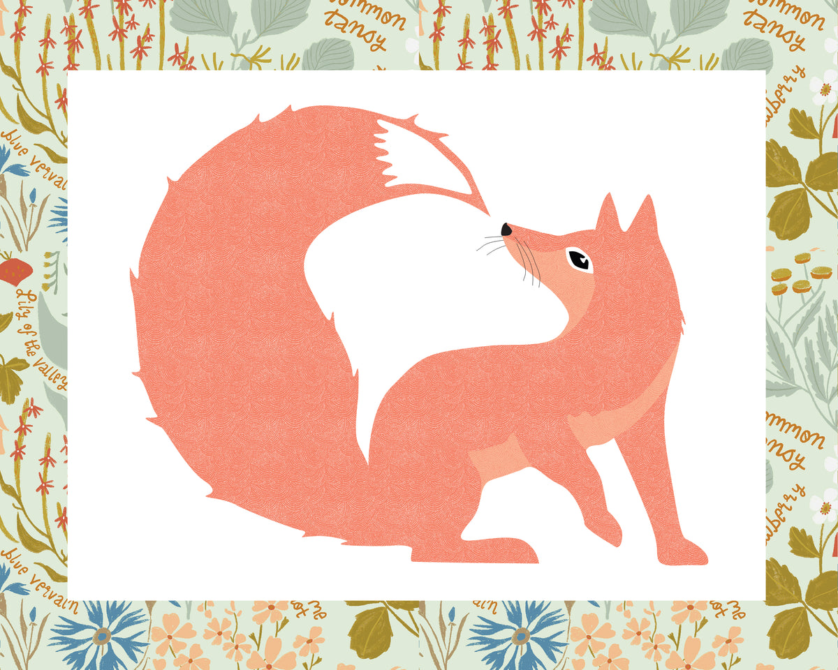Laser-cut Kit: "All Good Things are Wild and Free - Felix the Fox" #ma ...