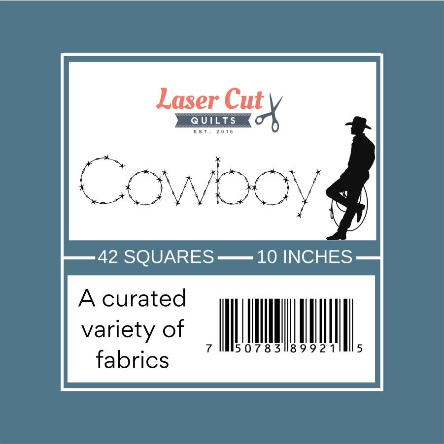 10" Pre-Cut Square Packs - "Cowboy" – FlexiFuse