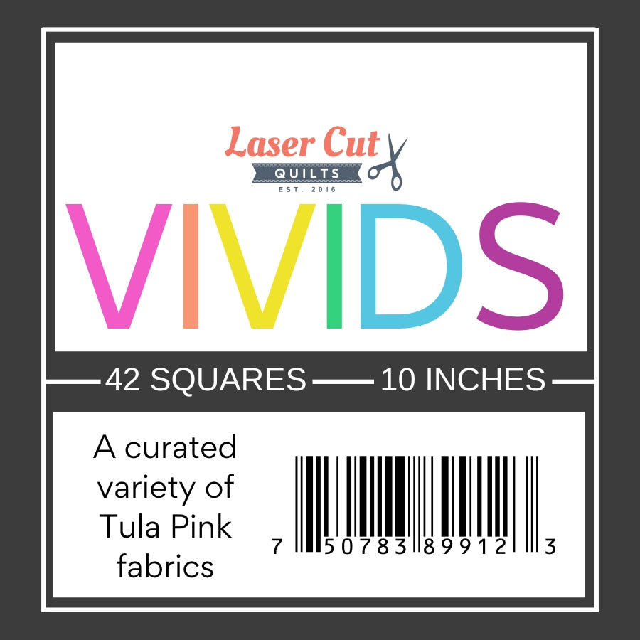 10" Pre-Cut Square Packs - "Vivids" – FlexiFuse