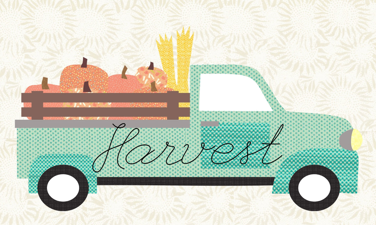 Bundle: Pattern and Preprinted FlexiFuse: "Harvest" by Ashley-K Design