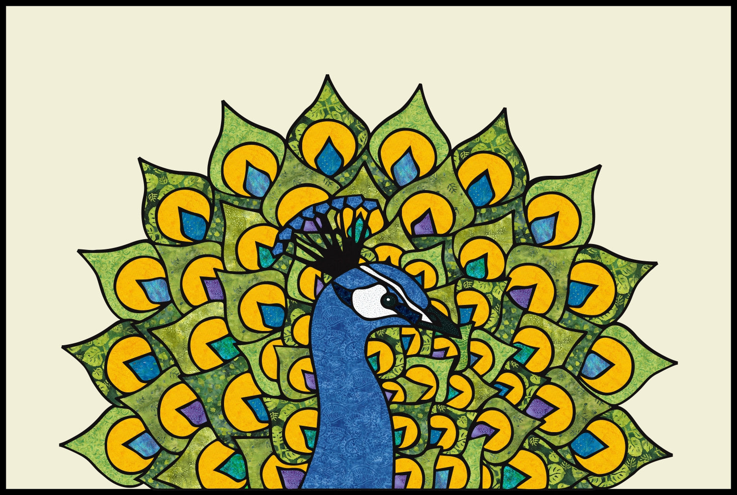 Laser-cut Kit: "Peacock" by Ashley-K Designs – FlexiFuse