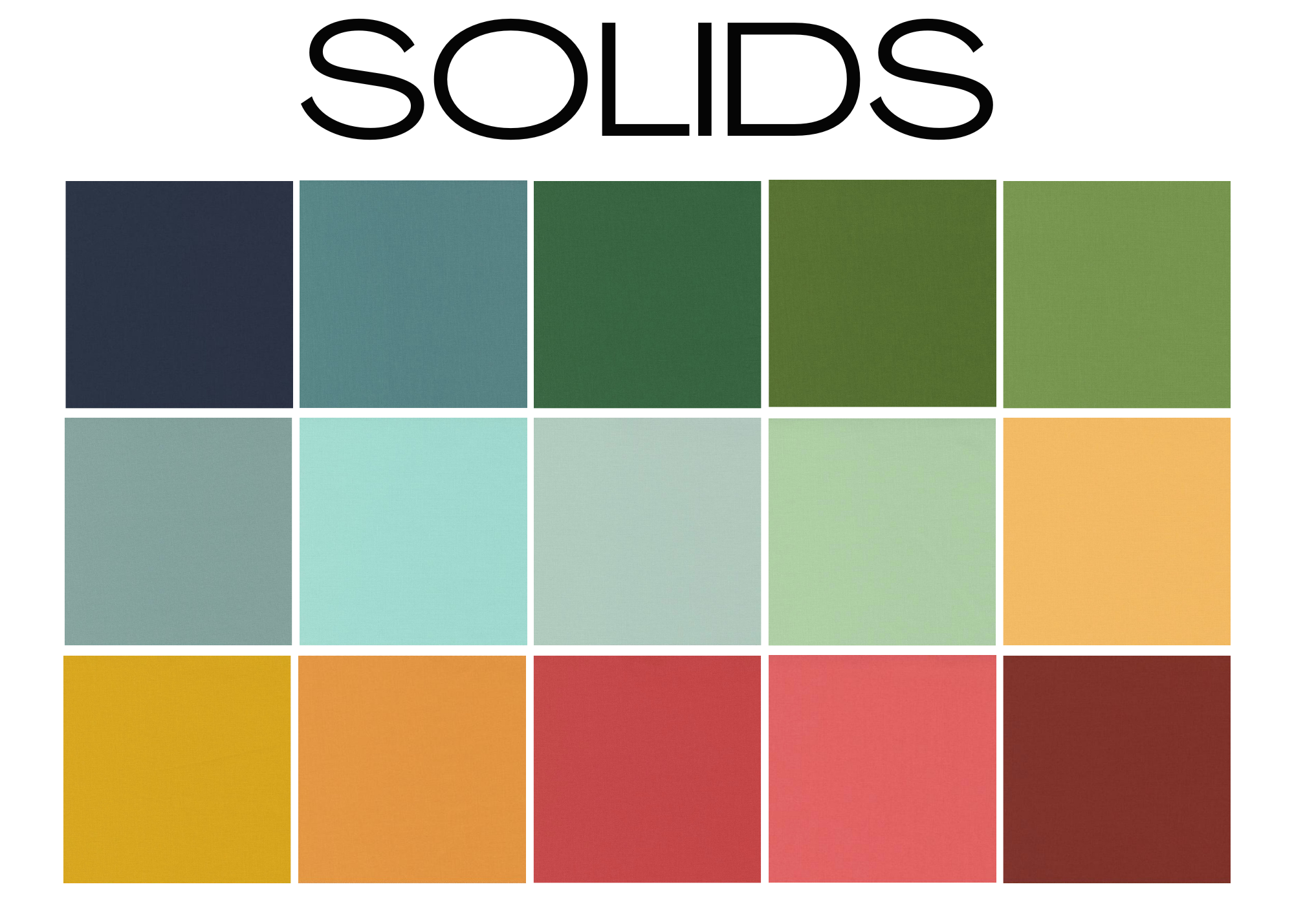 2.5" Pre-Cut Strip Rolls - "Solids" – FlexiFuse