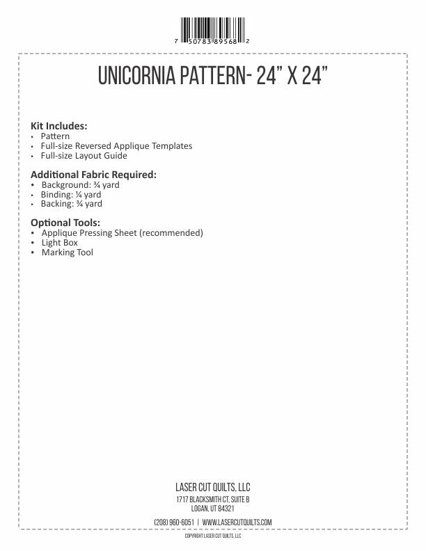 Pattern: "Unicornia" by Madi Hastings – FlexiFuse