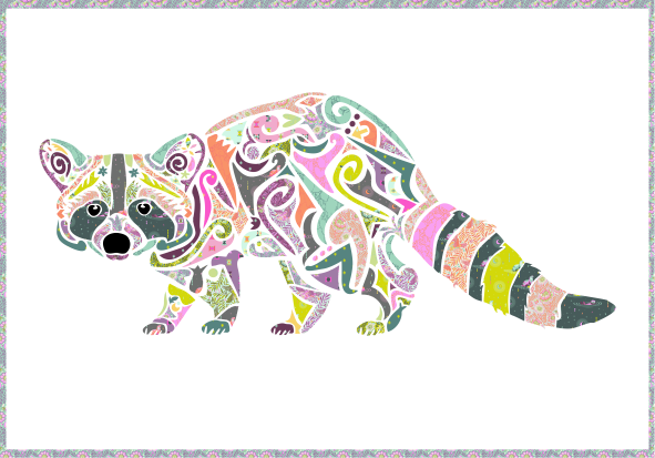 Pattern: "Reginald Raccoon" by Madi Hastings – FlexiFuse